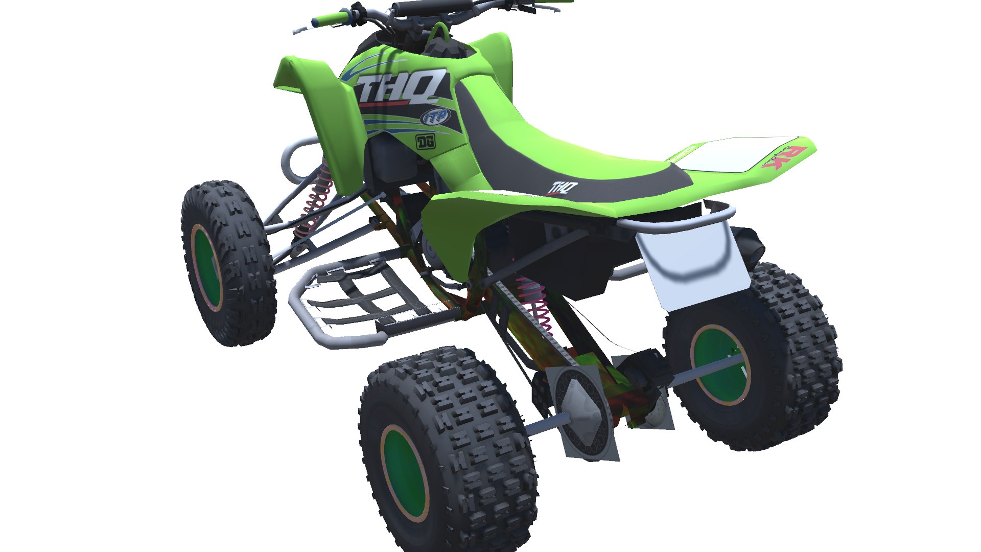 3D 019-Takashi 450R-Quad-ATV-Bike-low Poly Game Ready 3d Model ...
