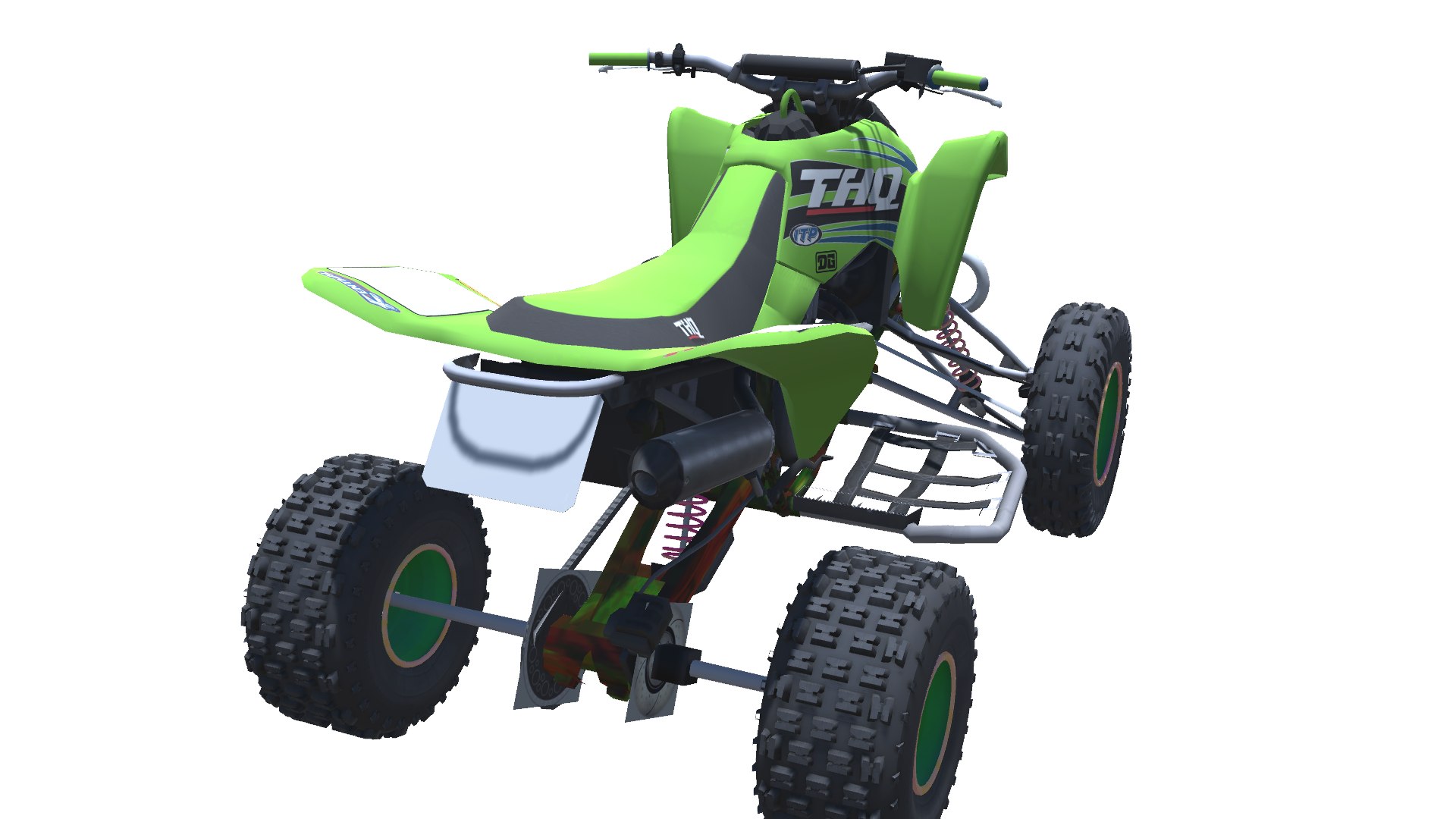 3D 019-Takashi 450R-Quad-ATV-Bike-low Poly Game Ready 3d Model ...