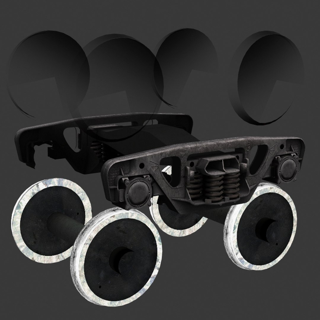 3d Russian Bogey 18-100 Model