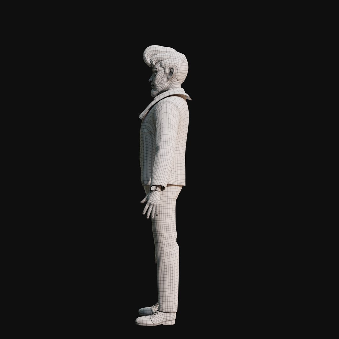 Cartoon Man Rigged Model - TurboSquid 2174180
