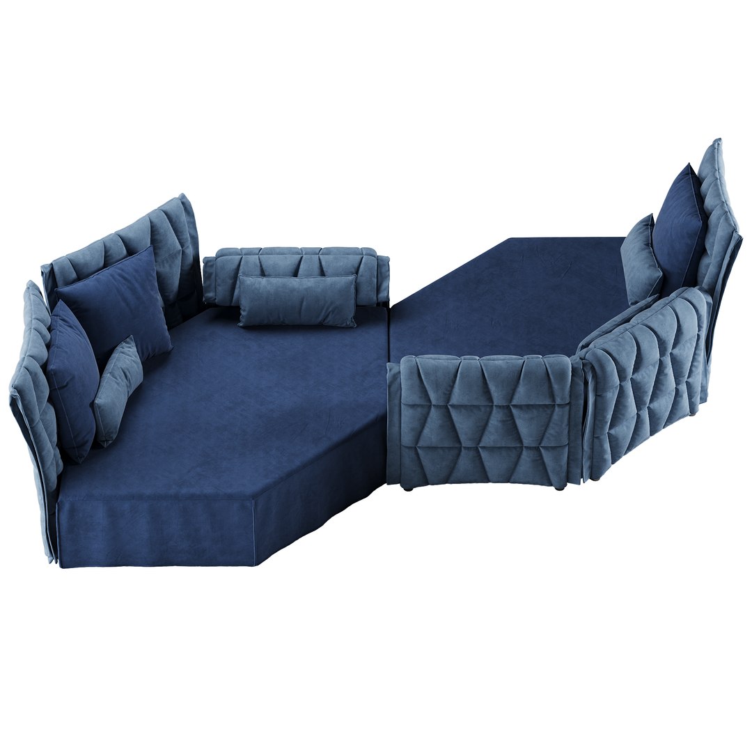 Gervasoni Flair Sofa 1 3D - TurboSquid 2254875