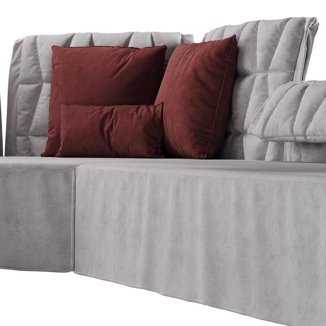Gervasoni Flair Sofa 1 3D - TurboSquid 2254875