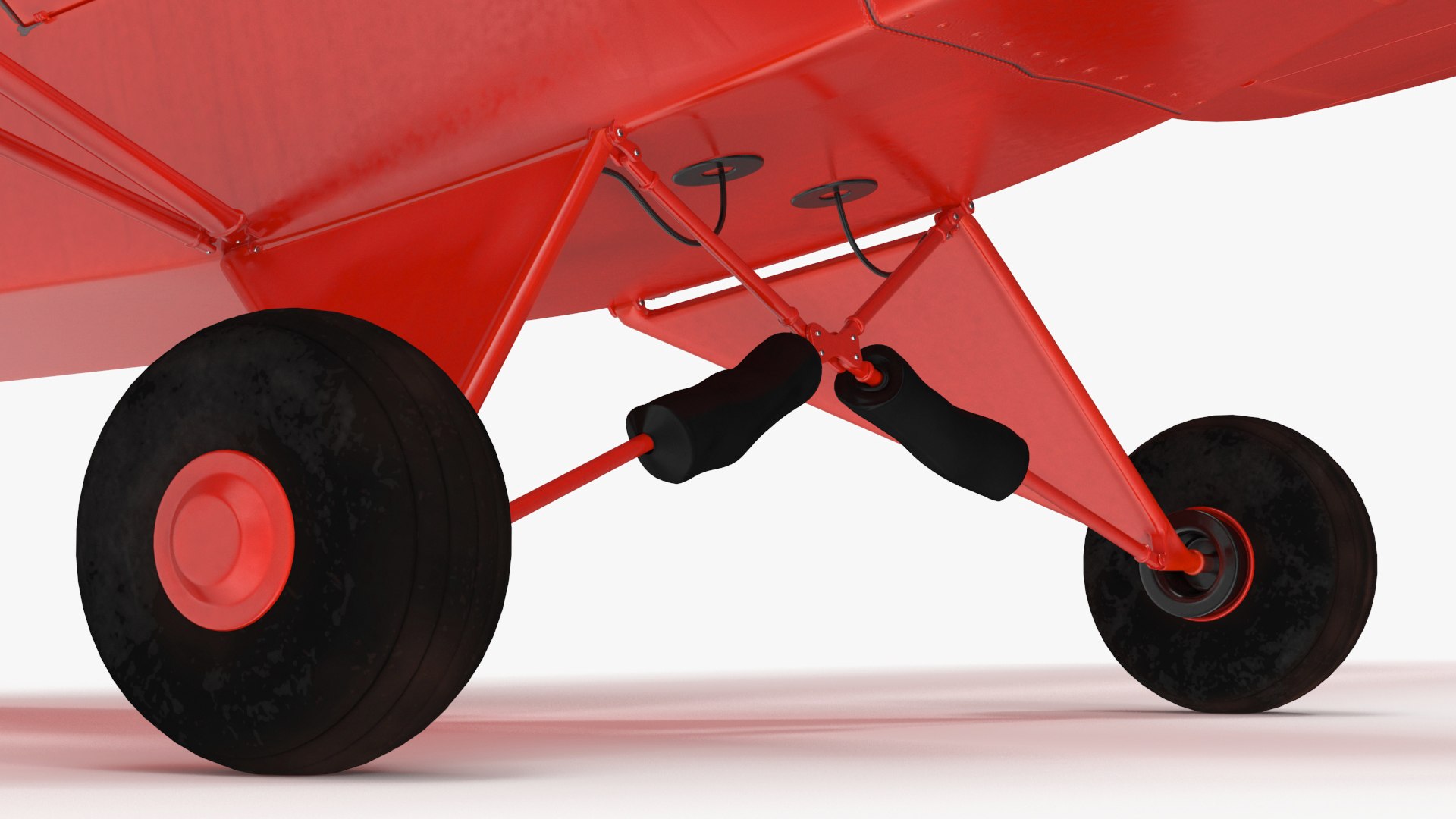 3D Classic Monoplane Aircraft Piper J-3 Model - TurboSquid 2218389