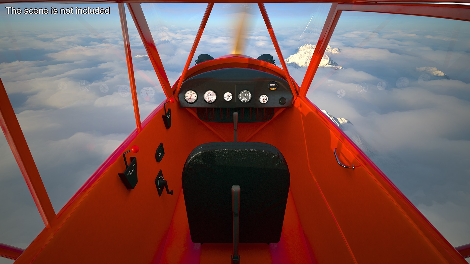 3D Classic Monoplane Aircraft Piper J-3 Model - TurboSquid 2218389