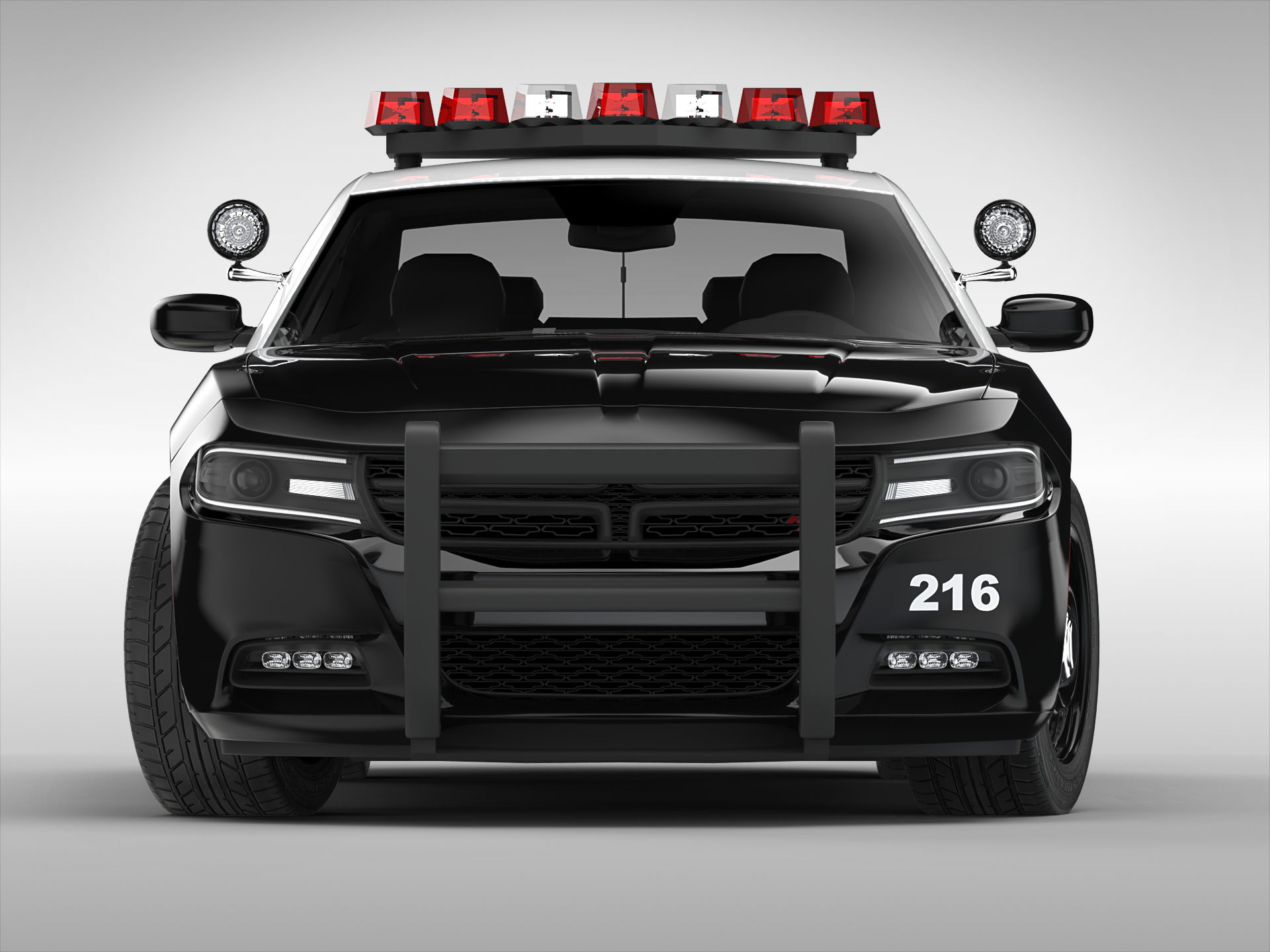 3d dodge car model