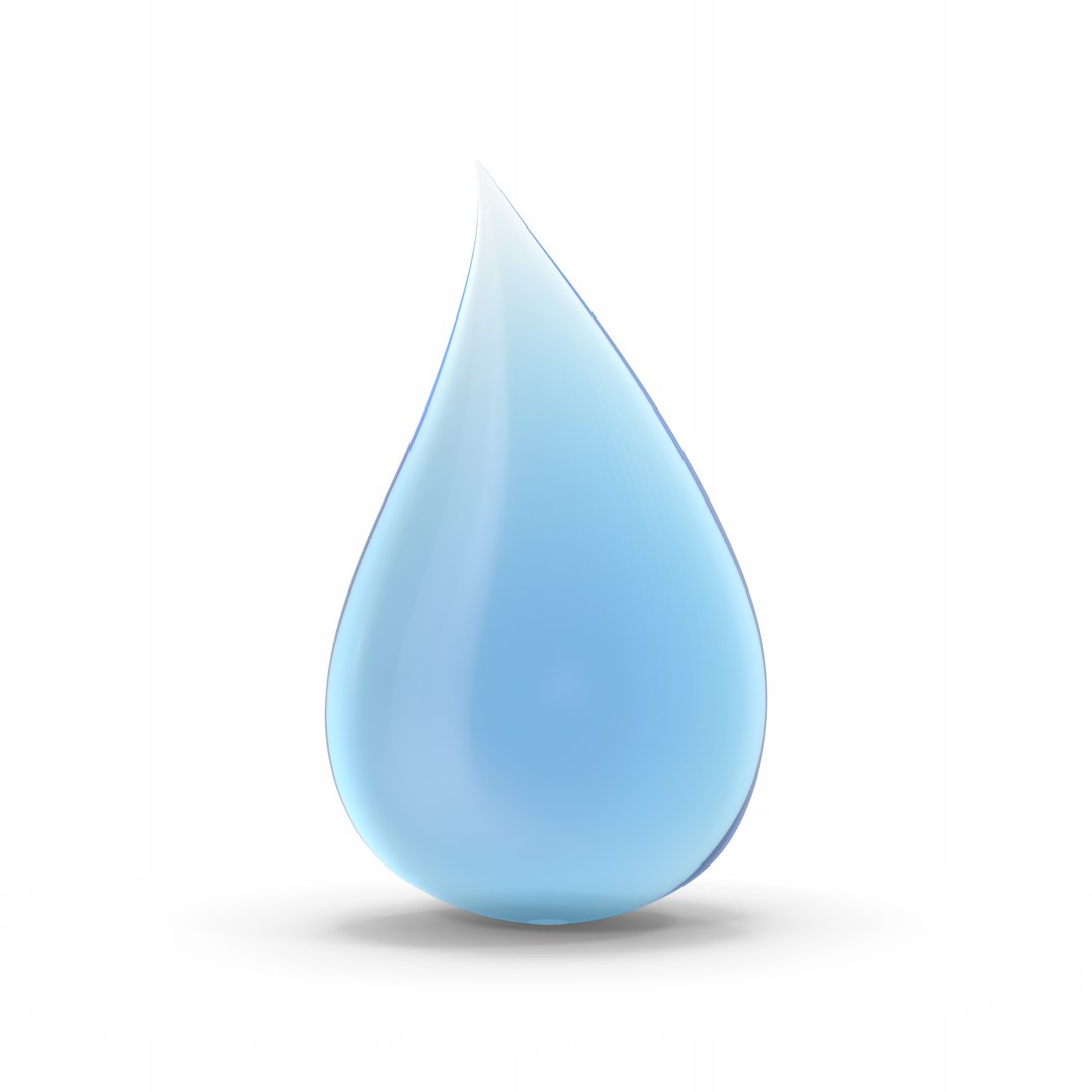 3D Drop Model - TurboSquid 2147829