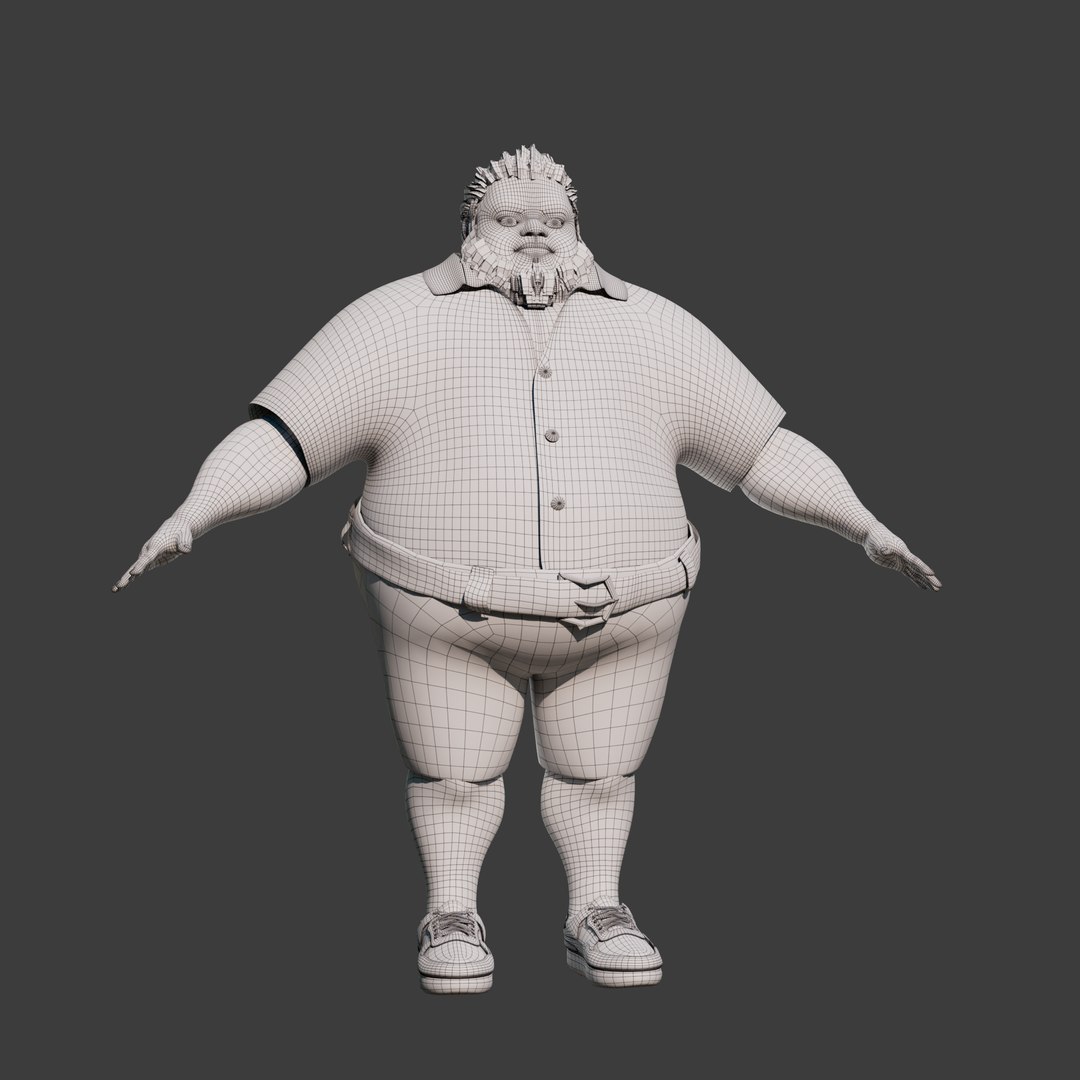 Cartoon Man Rigged 3D Model - TurboSquid 2176520