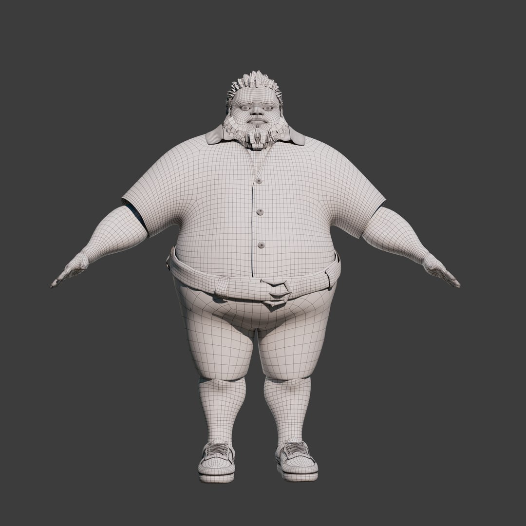 Cartoon Man Rigged 3D Model - TurboSquid 2176520