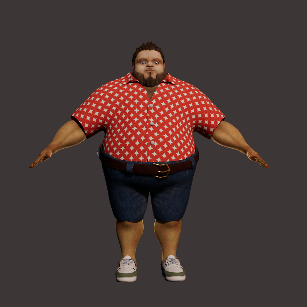 Cartoon Man Rigged 3D Model - TurboSquid 2176520