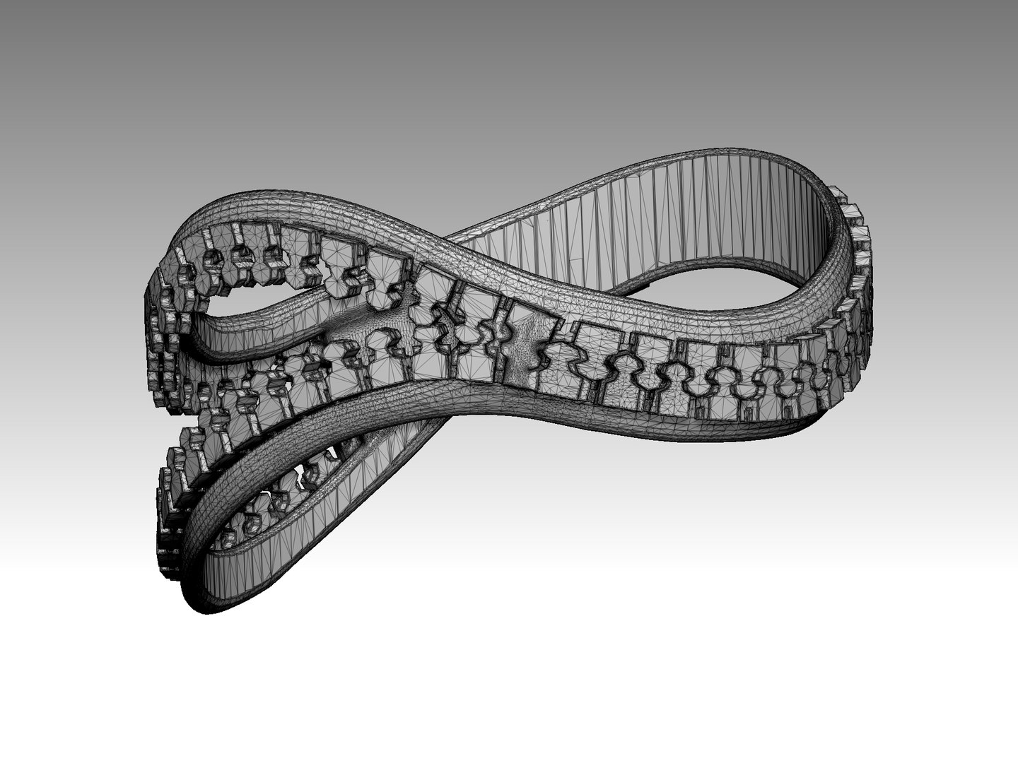 3D Ring Clothes Zip Model - TurboSquid 2343588