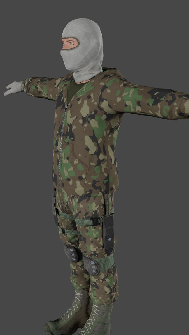 3D Tactical Soldier Low-poly Ready - TurboSquid 1586511