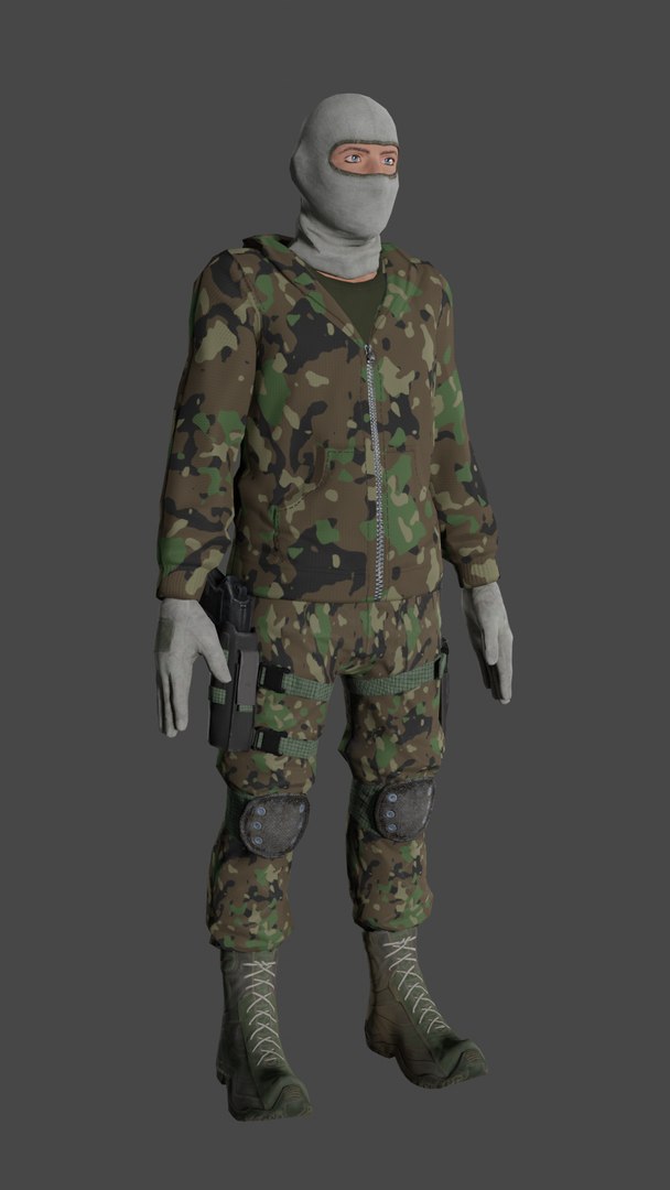 3D Tactical Soldier Low-poly Ready - TurboSquid 1586511