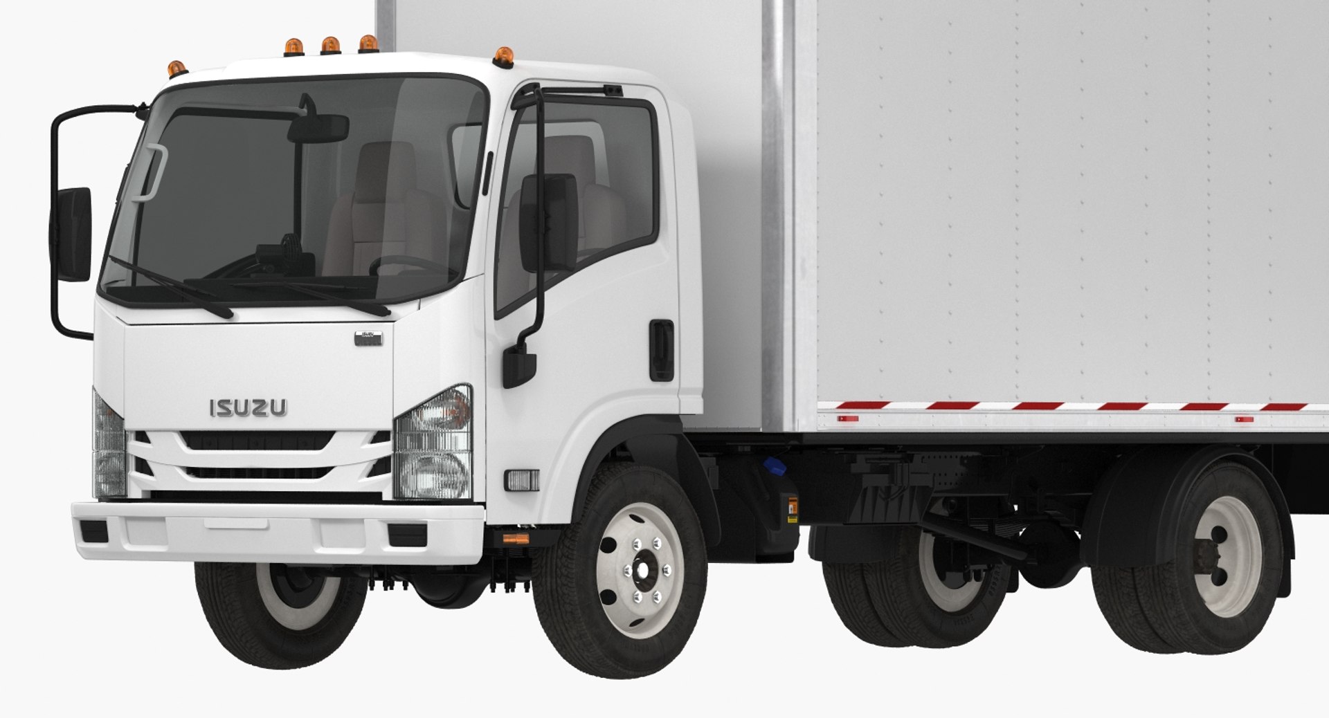 Box Truck Isuzu Npr 3D Model - TurboSquid 1233256