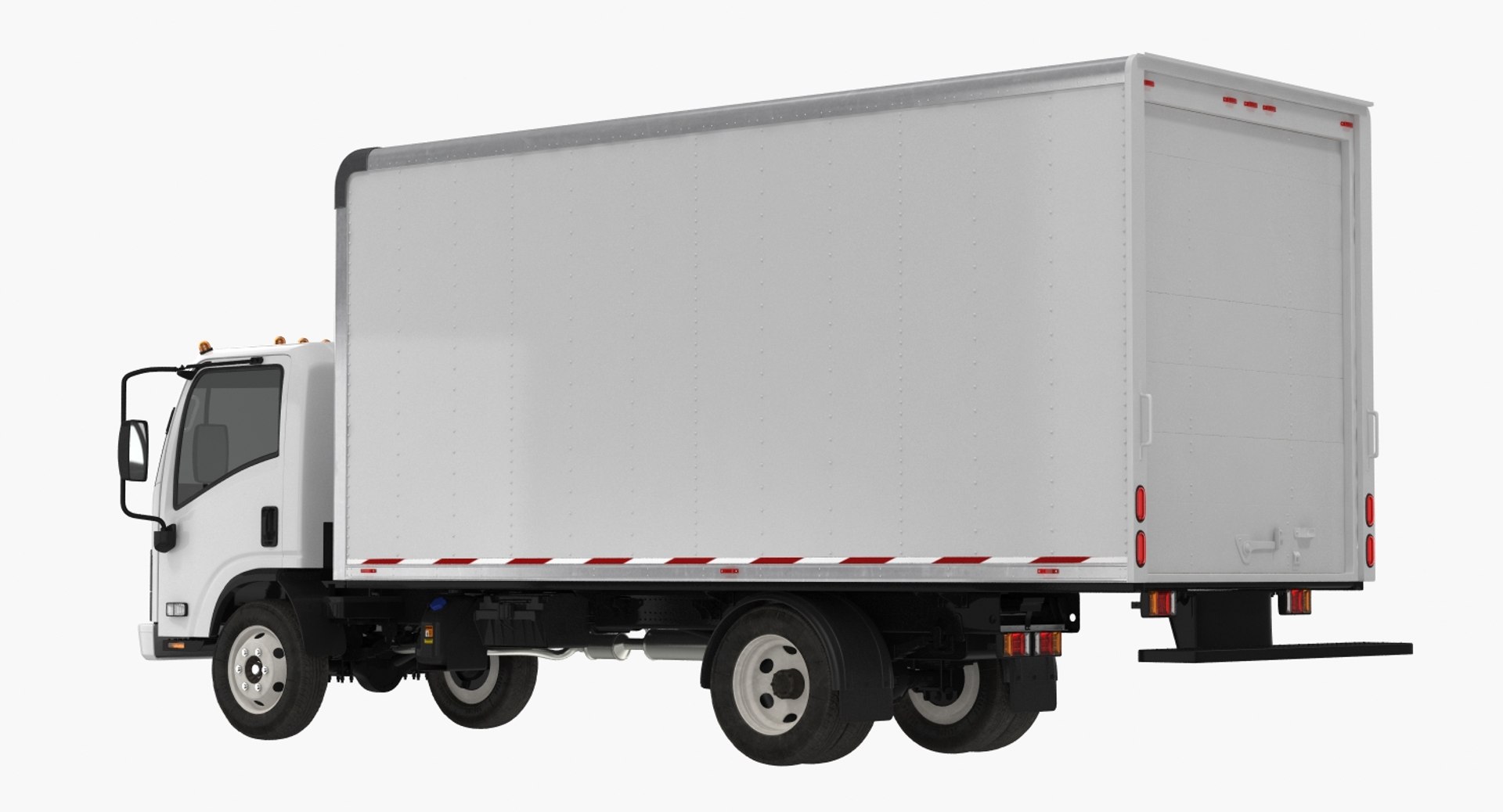 Box Truck Isuzu Npr 3D Model - TurboSquid 1233256