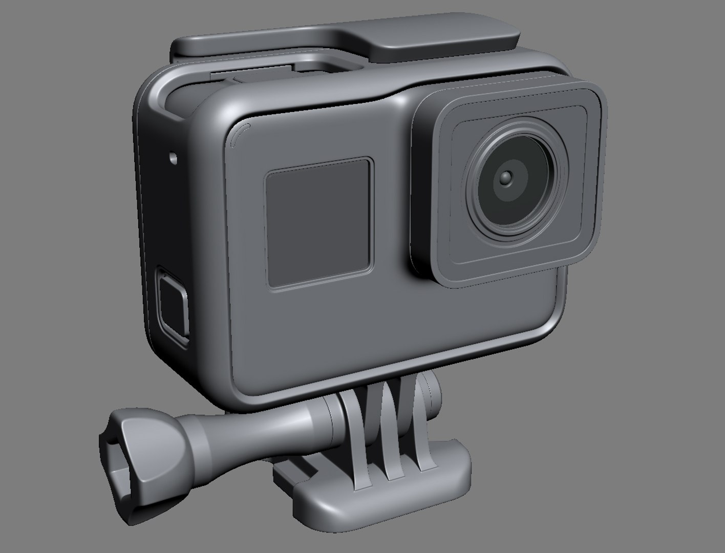 3d model gopro black cameras