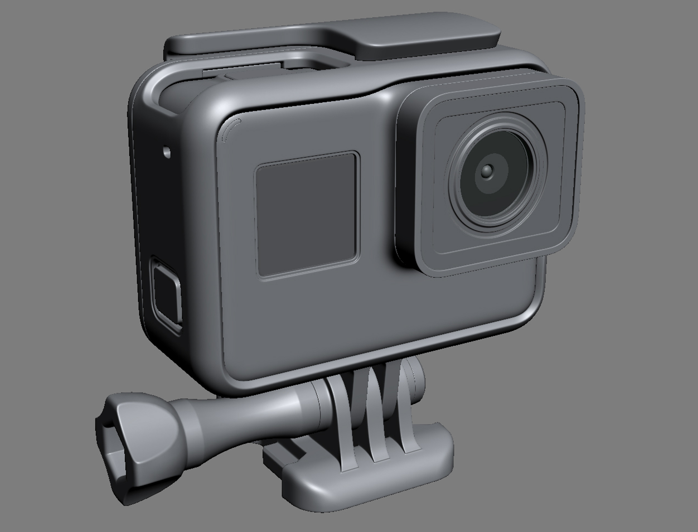 3d model gopro black cameras