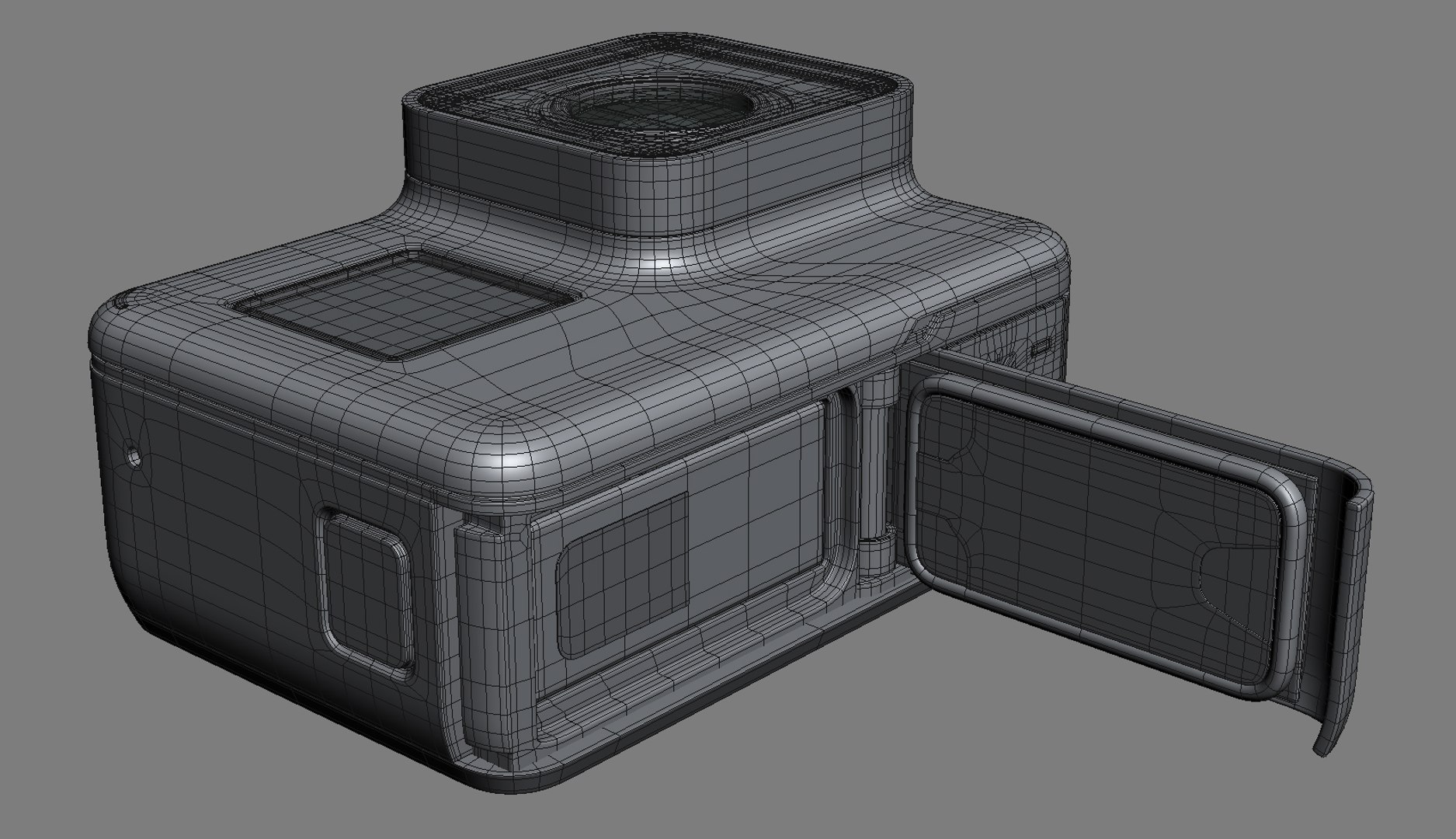 3d model gopro black cameras