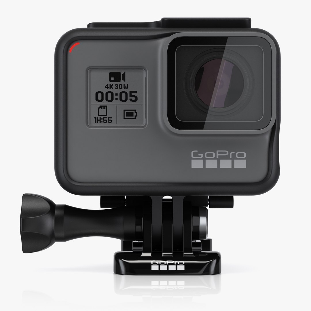 3d model gopro black cameras