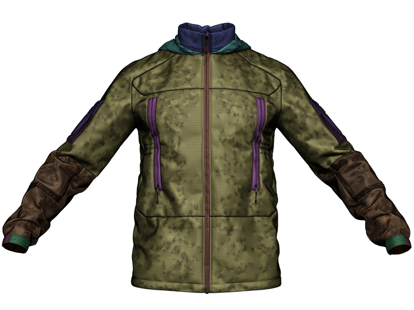 3D Zbrush Pcu Level 5 Model - TurboSquid 1661651