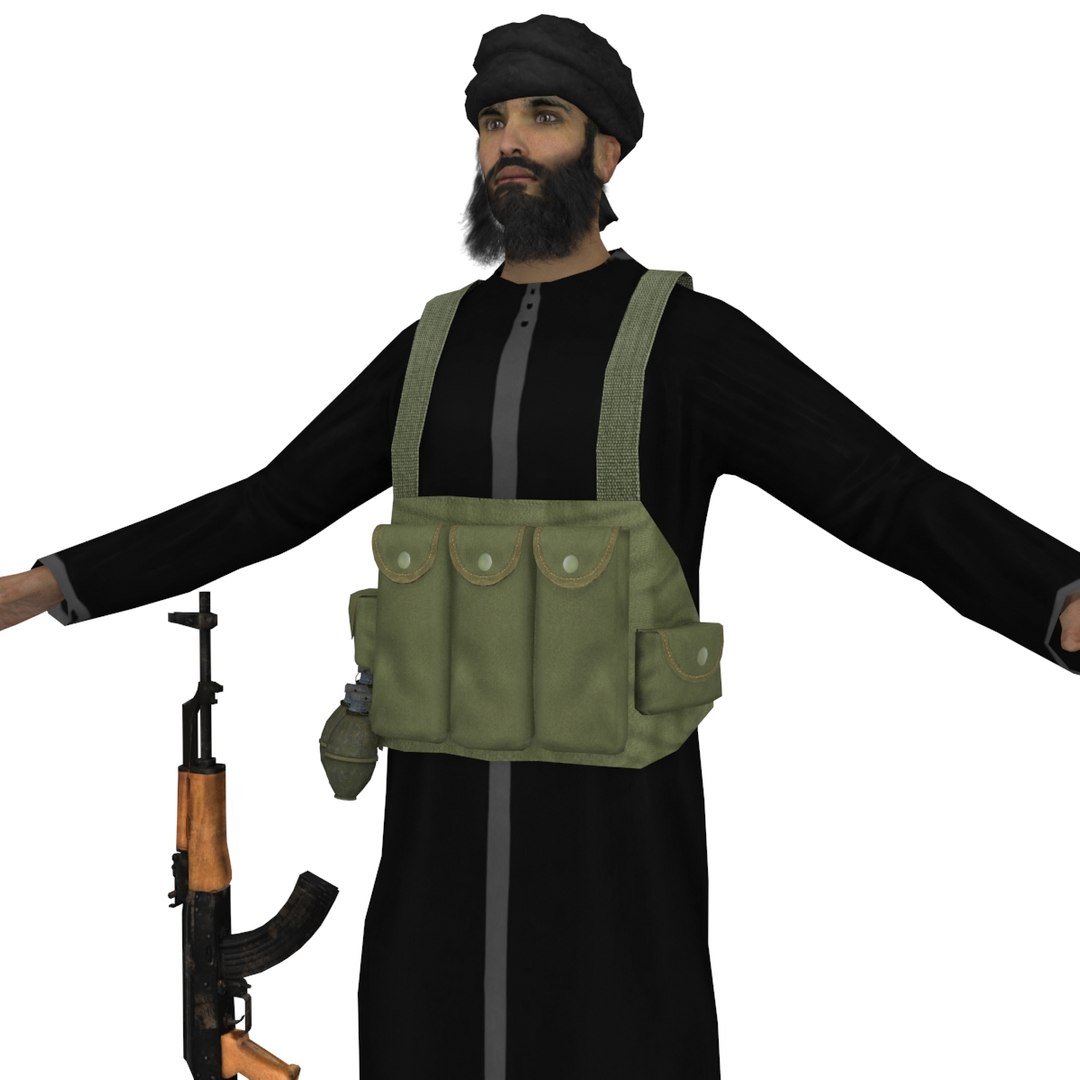 3d pack mujahideen model