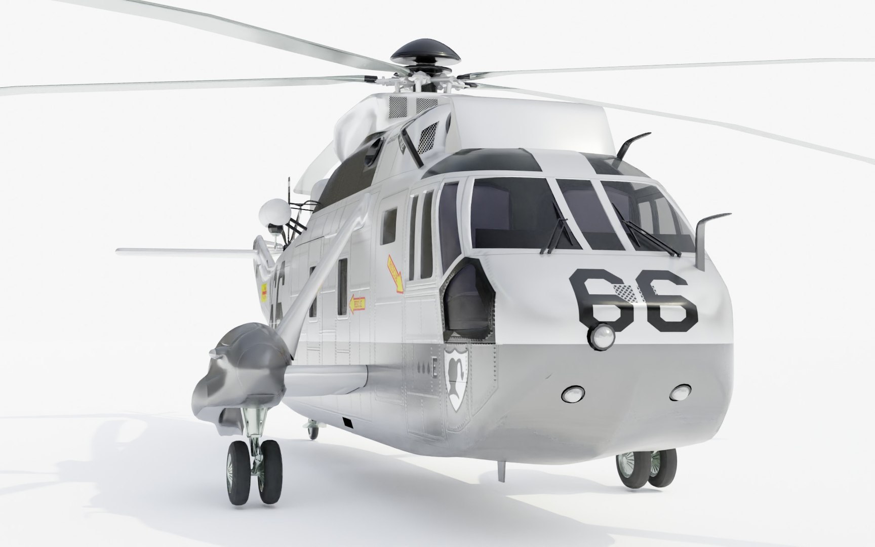 Sikorsky Sea King U S 3d Model