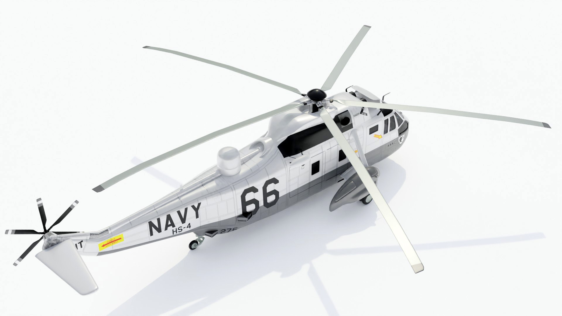 Sikorsky Sea King U S 3d Model