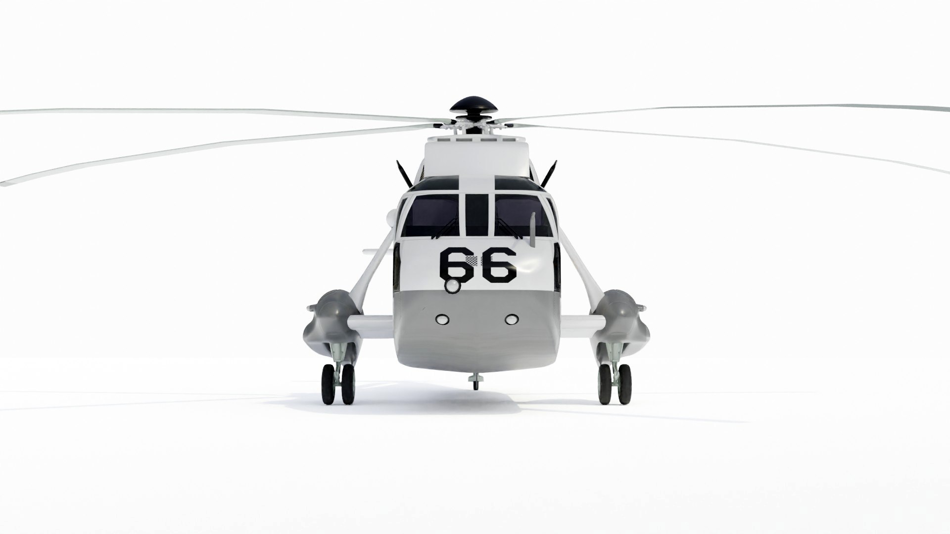 Sikorsky Sea King U S 3d Model