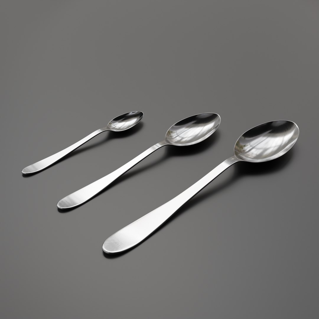 3D Tableware Cutlery Model - TurboSquid 1972474