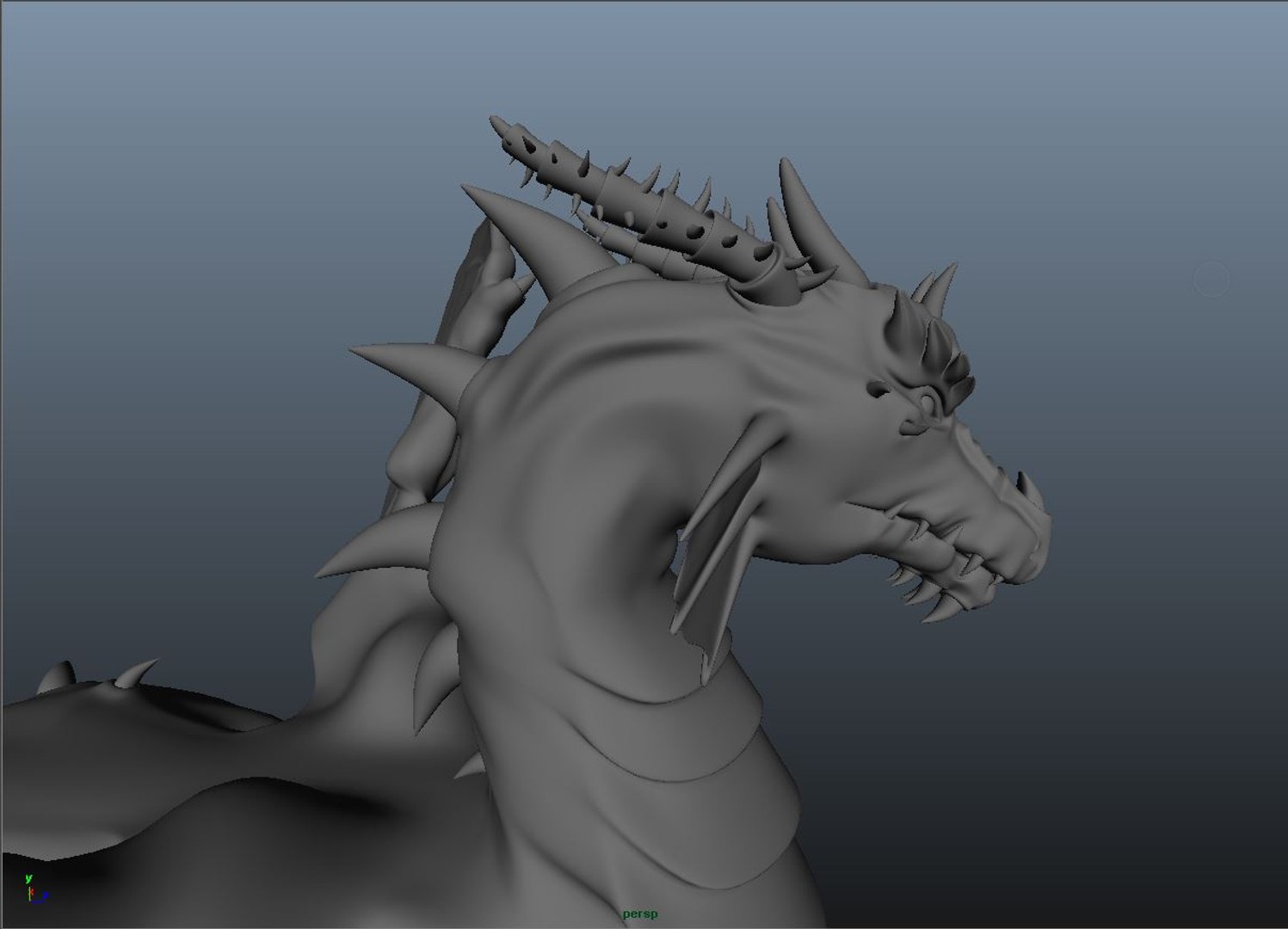 Dragon Animation 3d Model