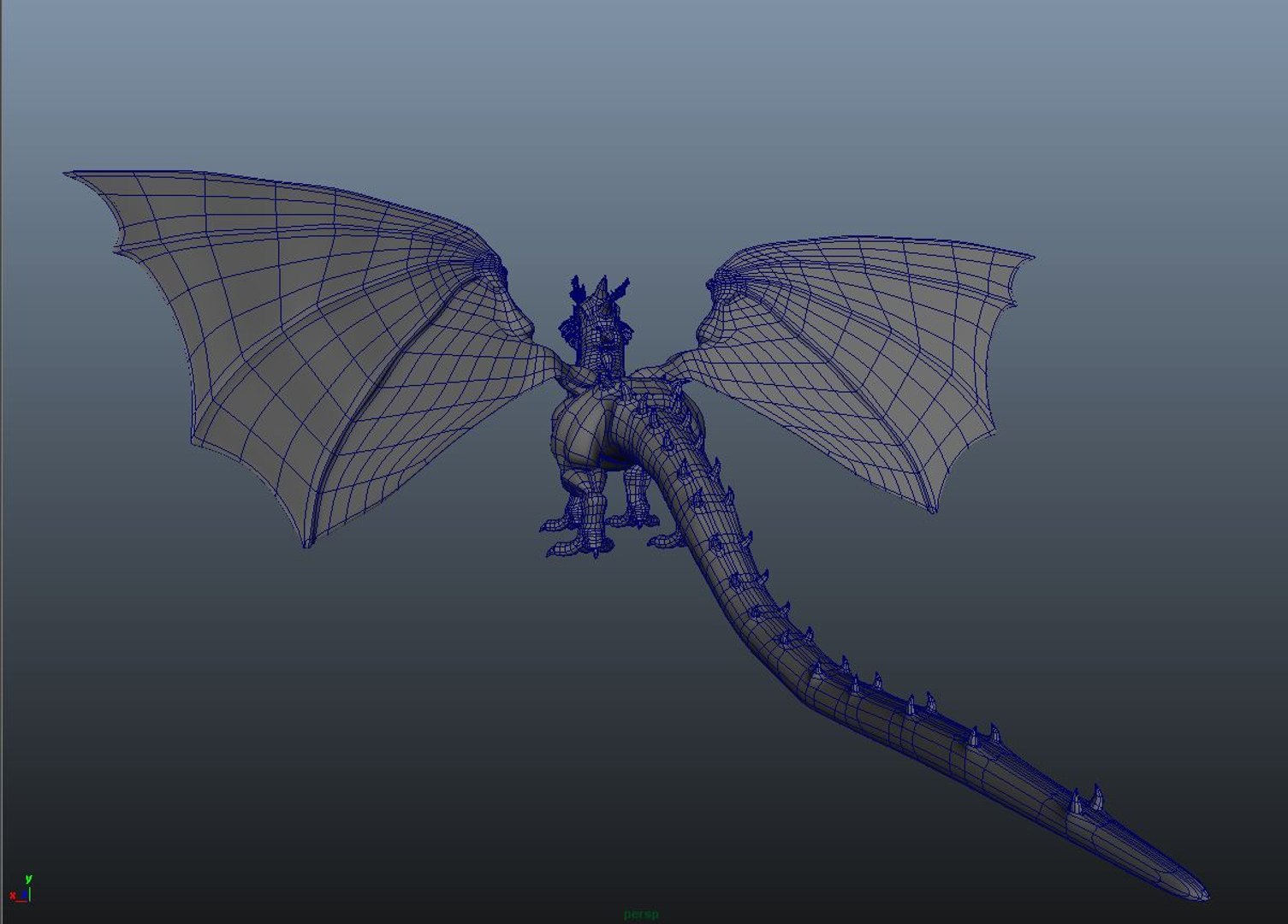 Dragon Animation 3d Model