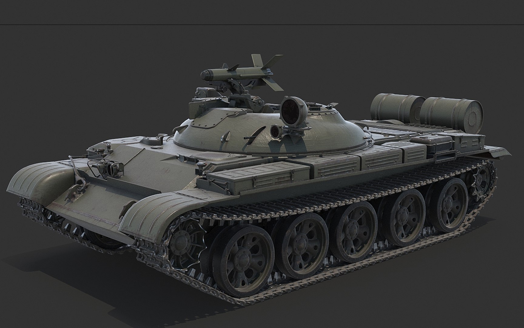 3d It-1 Soviet Tank