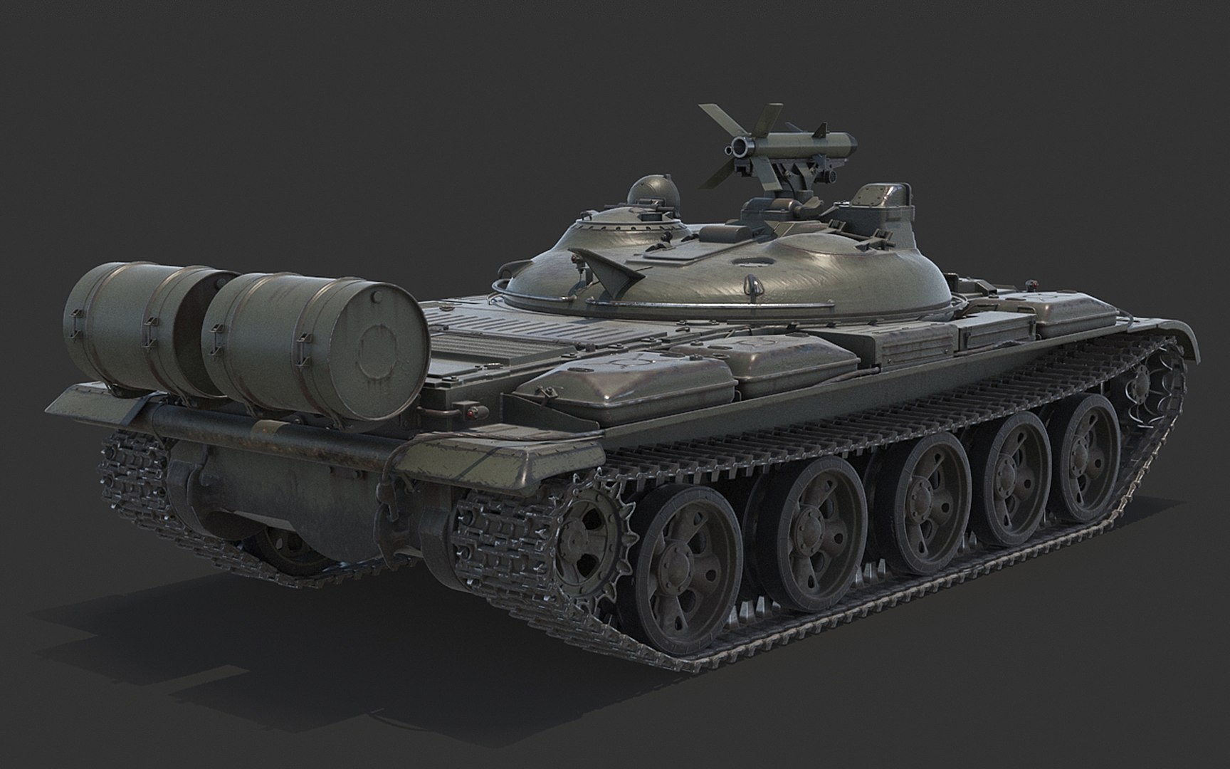 3d It-1 Soviet Tank