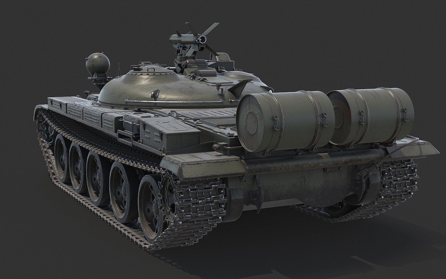3d It-1 Soviet Tank