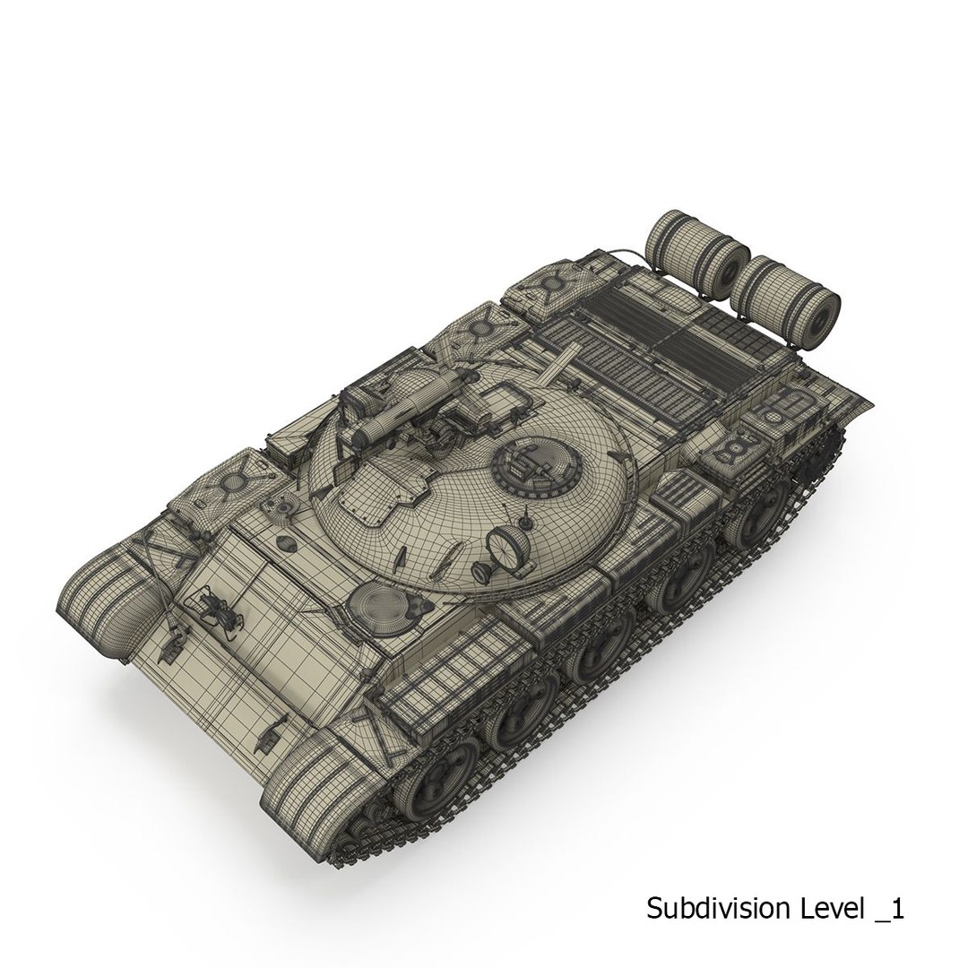 3d It-1 Soviet Tank