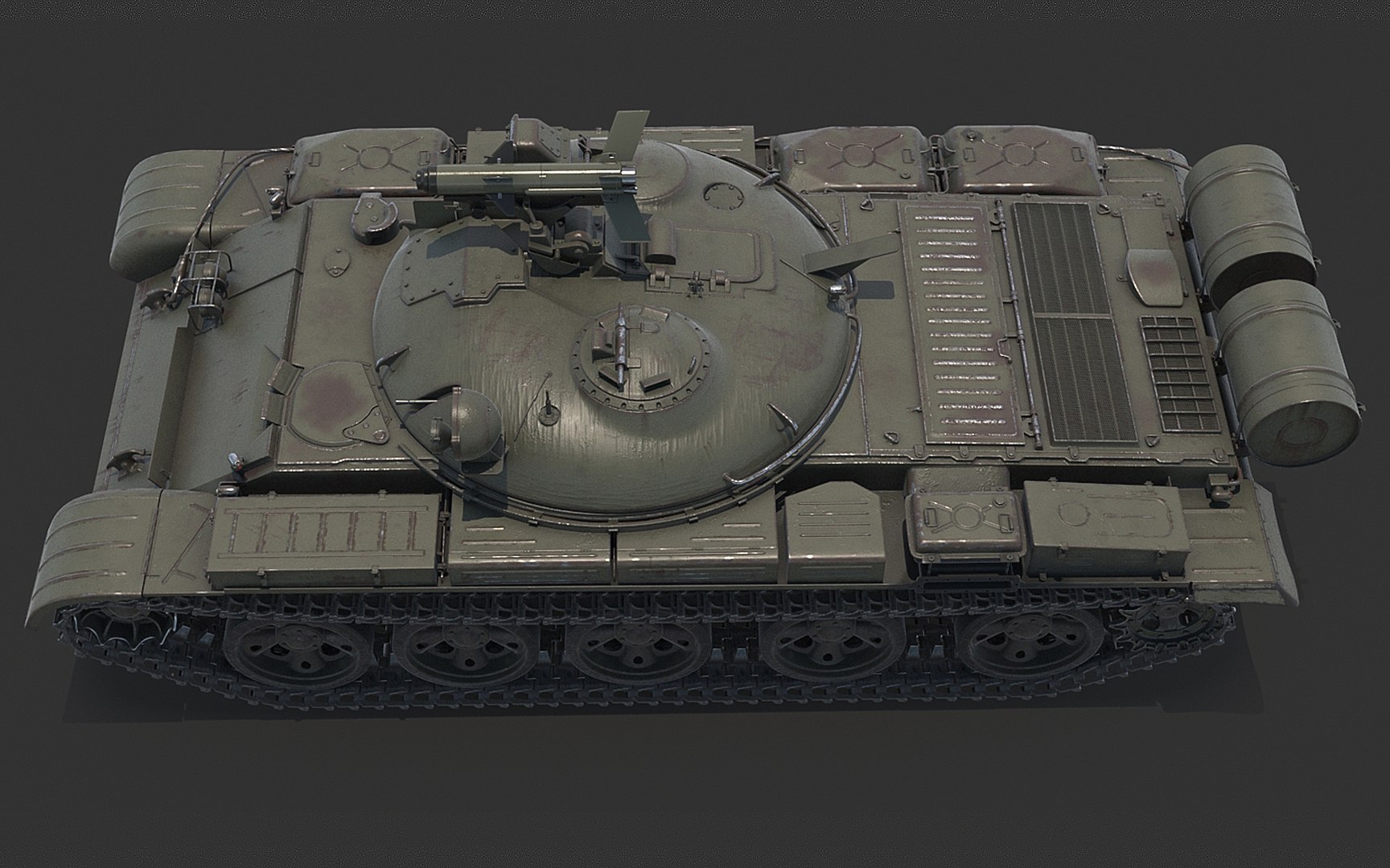 3d It-1 Soviet Tank
