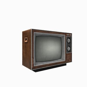 Retro Tv 3D Models for Download | TurboSquid