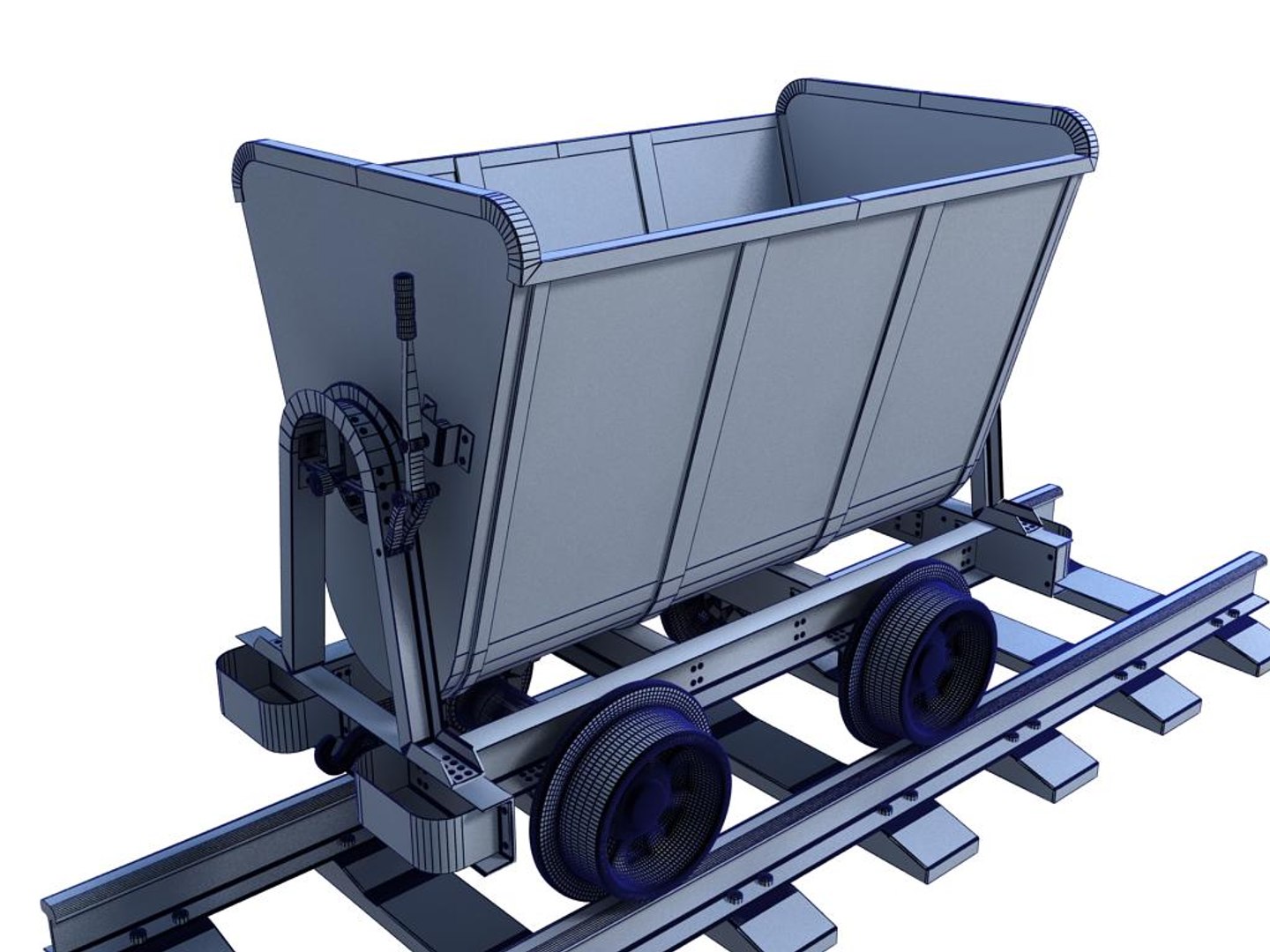 Wagon 3d Model