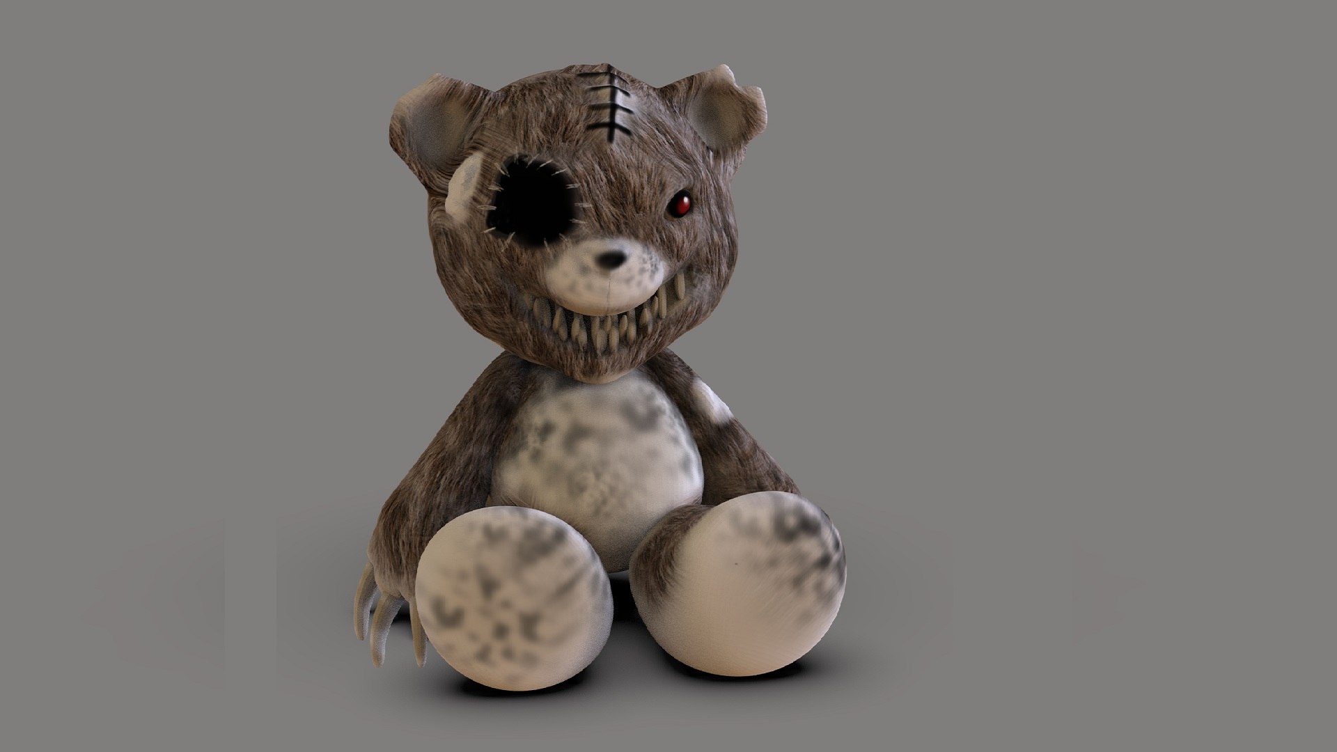 Evil Teddy Model - TurboSquid 2116406