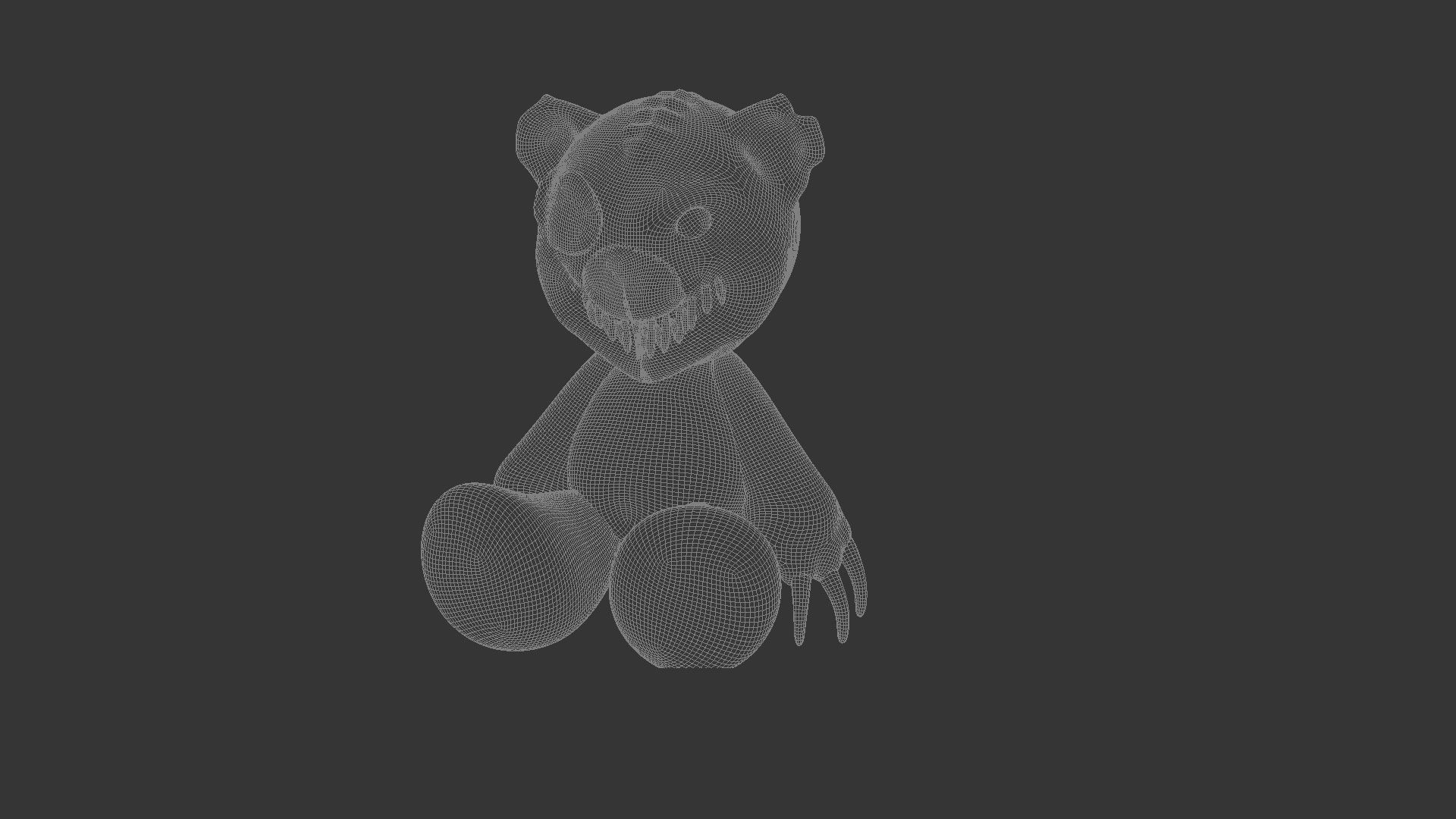 Evil Teddy Model - TurboSquid 2116406