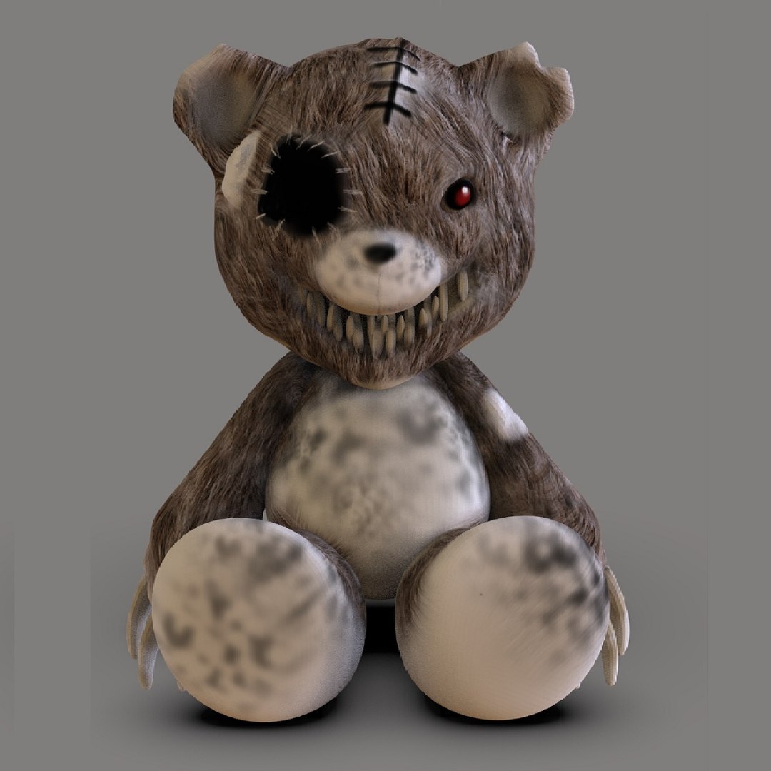 Evil Teddy Model - TurboSquid 2116406