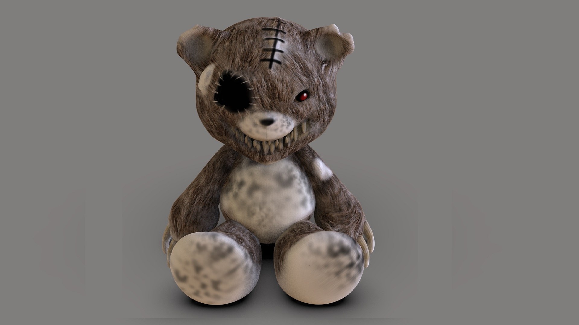 Evil Teddy Model - TurboSquid 2116406