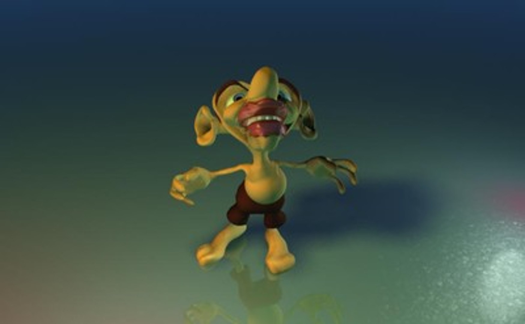 Alien Y 3d Model