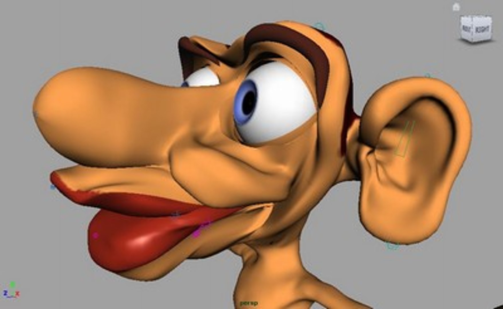 Alien Y 3d Model