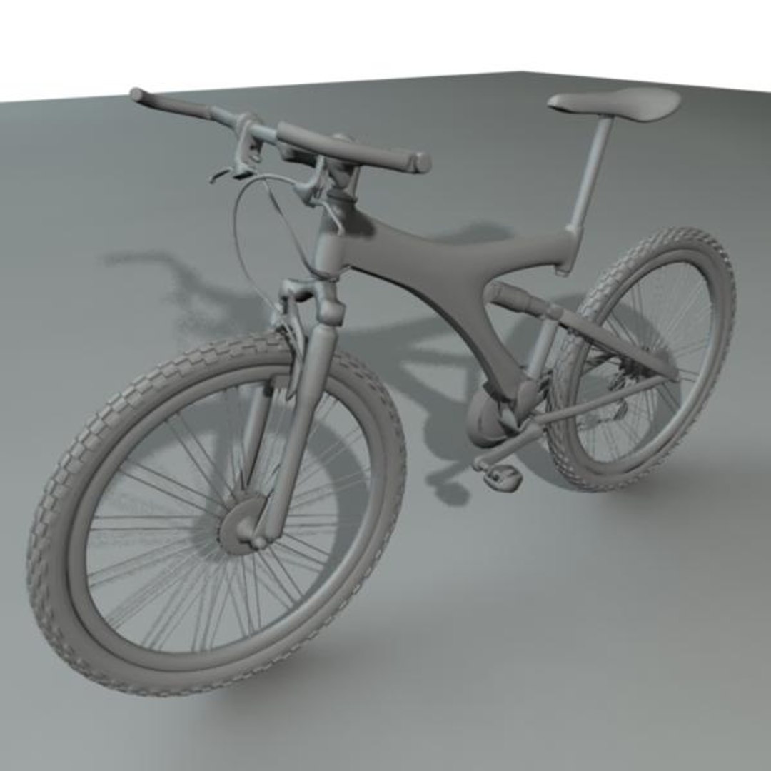 3d Mountain Bike Model