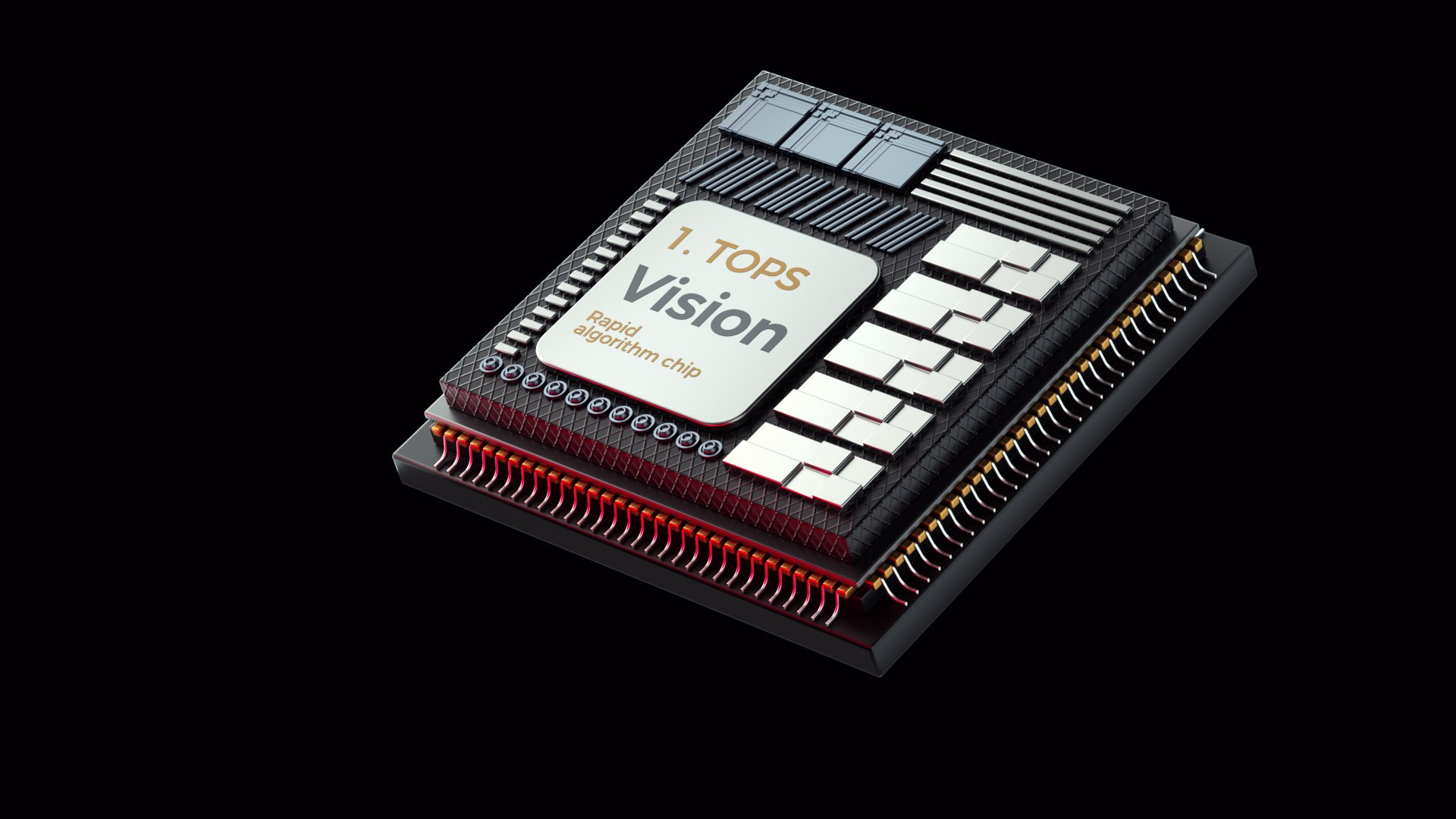 Computer Chip Model 3D - TurboSquid 2250927