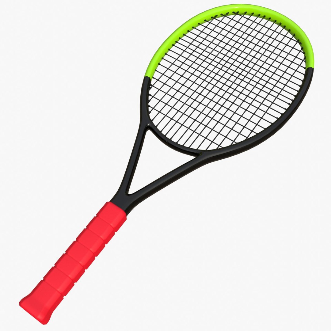 Tennis Racquet 1 Basic model - TurboSquid 2005866