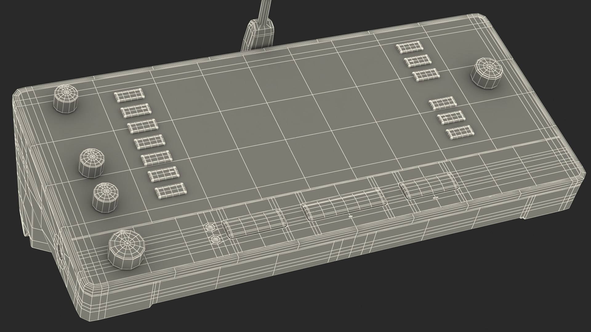 Full Digital Multichannel Interpreter Desk 3D Model - TurboSquid 1799980