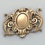 Decorative Cartouche 3d Model