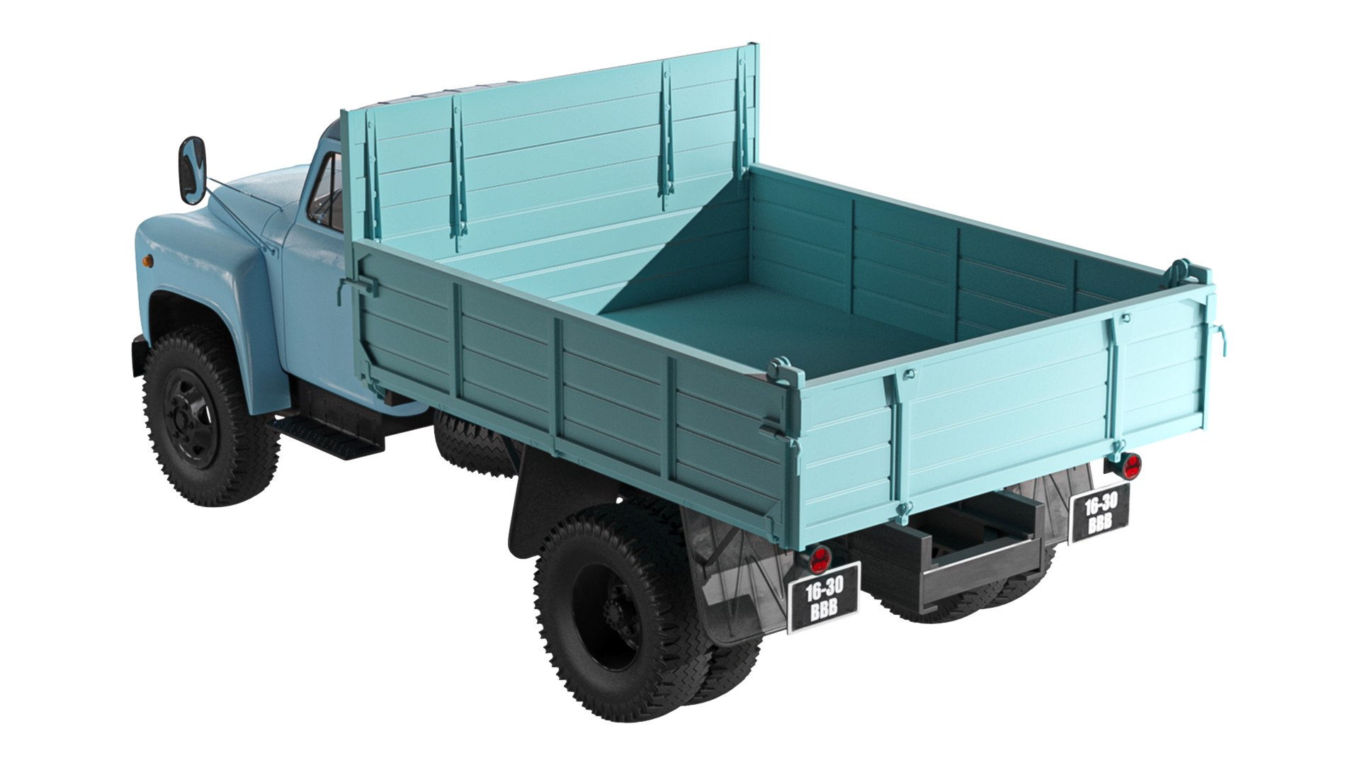 GAZ 52 3D Model - TurboSquid 2021157