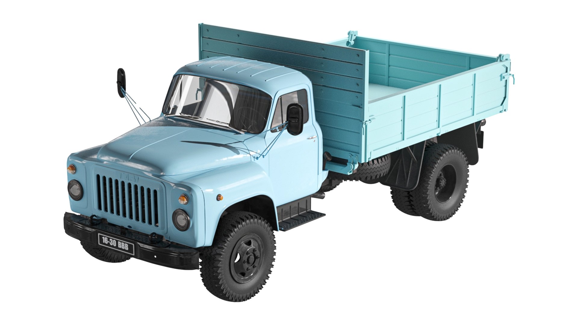 GAZ 52 3D Model - TurboSquid 2021157